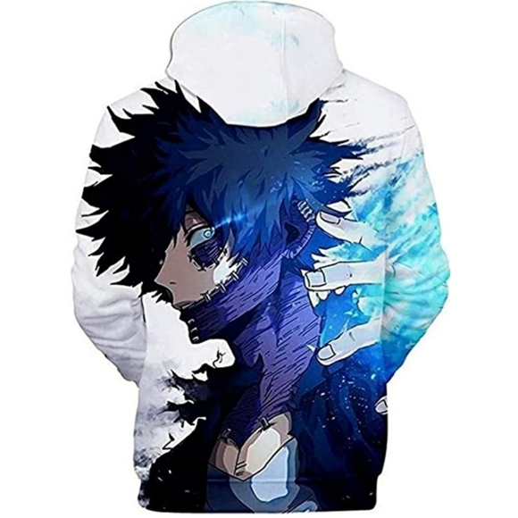 Shirts | Anime Sweatshirt Dabi My Hero Academia Hoodie 3d Printed ...